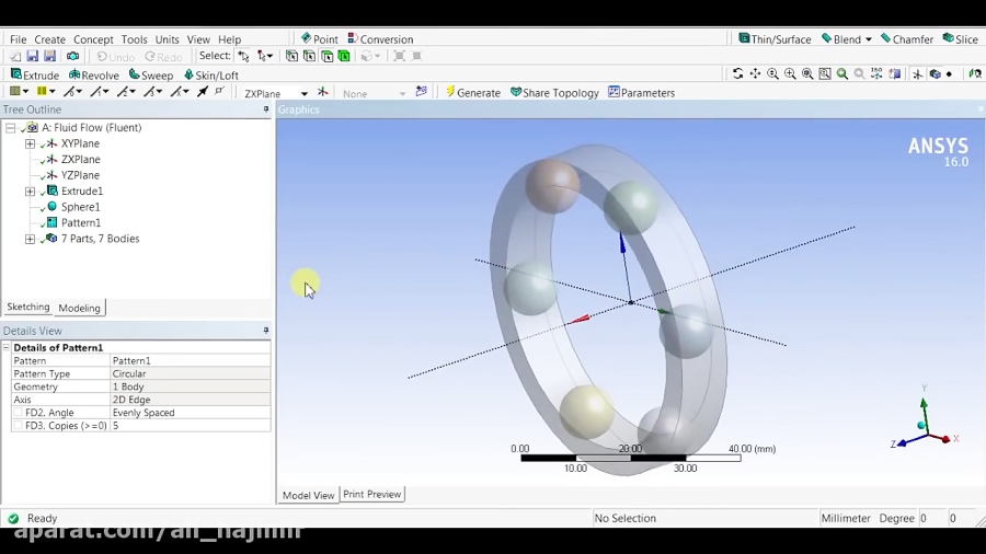 ANSYS Fluent Tutorial: Flow and Heat Transfer in a Dimpled Pipe