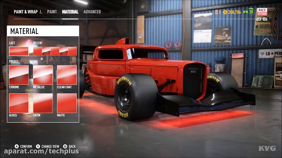 اسپرت کردن Beck Kustoms F132 در NFS Payback