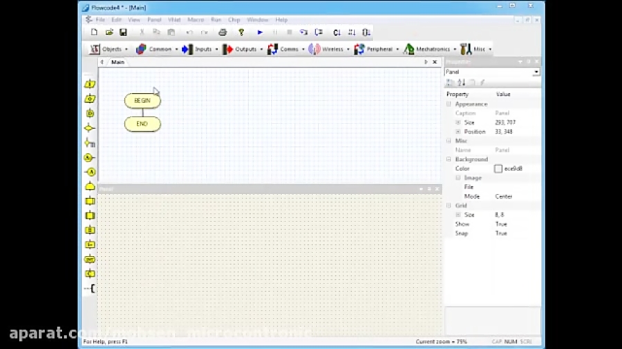 Flowcode Training video 18 Panel