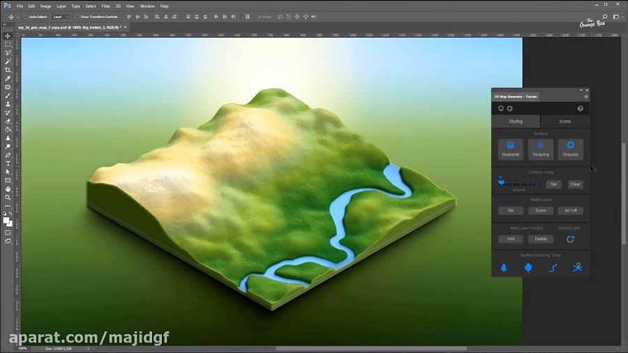 3D Map Generator - Terrain