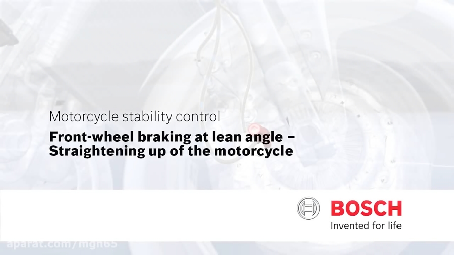 EN | Bosch Motorcycle stability control (MSC): Front-wheel braking at ...