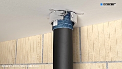 Geberit Pluvia Fastening System - Installation