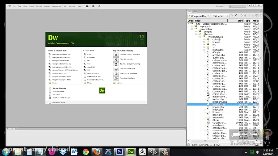 Customize any Wordpress Theme (Part 1) - Understanding style.css, header.php, footer.php