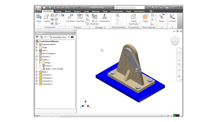 Autodesk Inventor Tutorial - Collision Detection