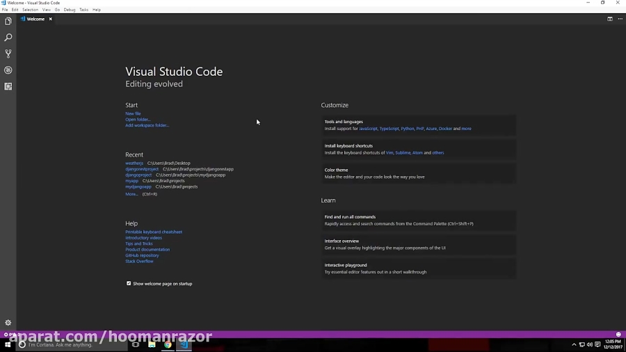 Visual Studio Code Intro