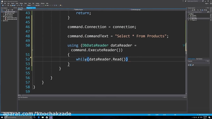 C# Tutorial 25 C# Databases