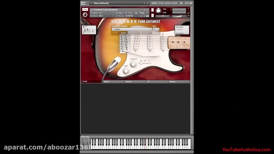 Custom Chord Patterns - Native Instruments Scarbee Funk Guitarist