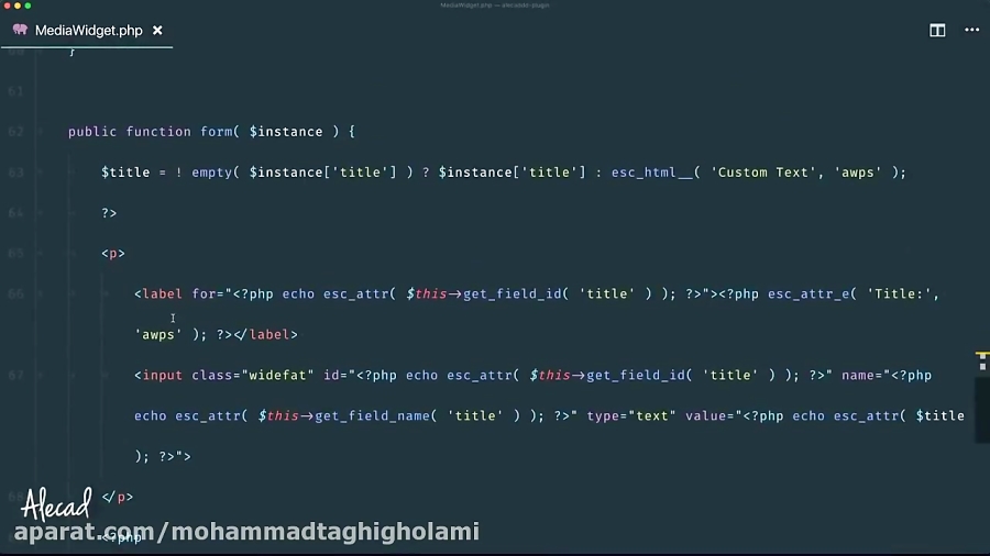 WordPress Plugin Development - Part 37 - Media Uploader in Custom Widget