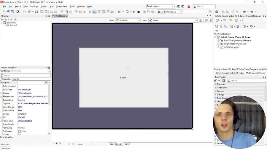 Delphi Programming Course (FMX): 12.1 - Using Class Helpers when Converting Variables