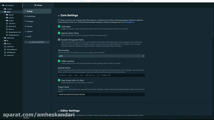 Atom Editor Tutorials #5 - Installing Adding UI Themes