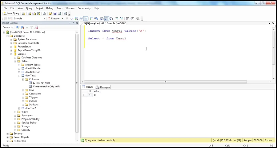 How To Get The Last Generated Identity Column Value In Sql Server Part 8
