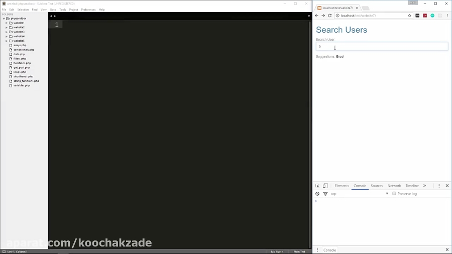 PHP Front To Back [Part 18] - PHP AJAX