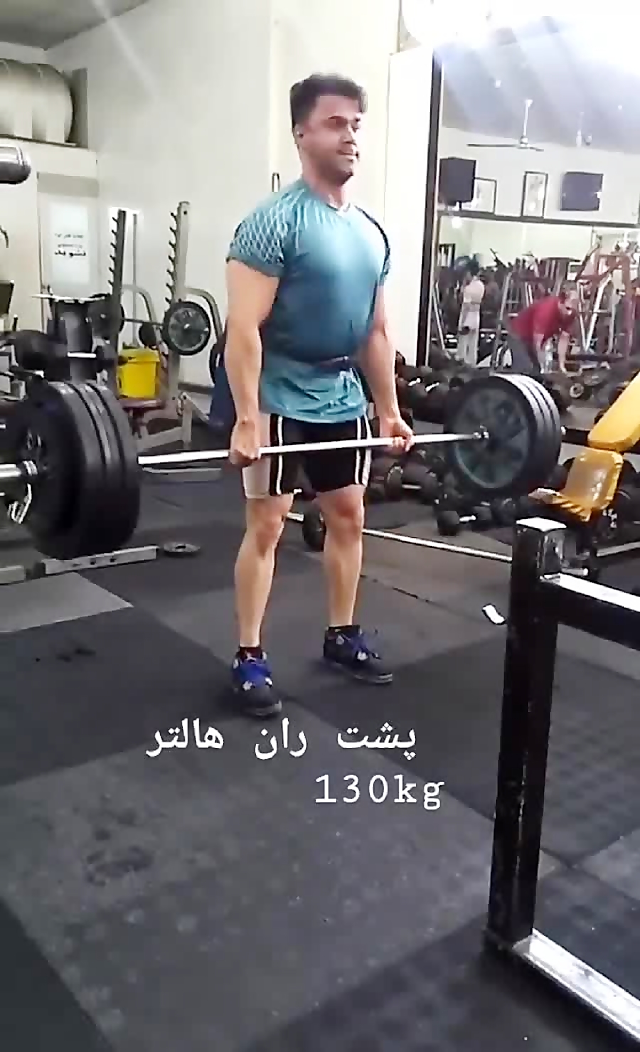 پشت ران هالترلیفت پشت پا