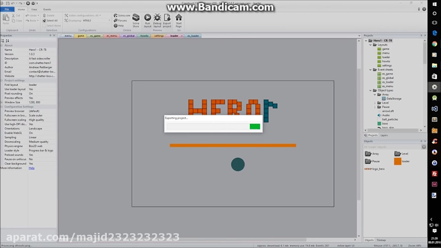 Construct 2 - Build mobile games with cocoon.io (Ludei)