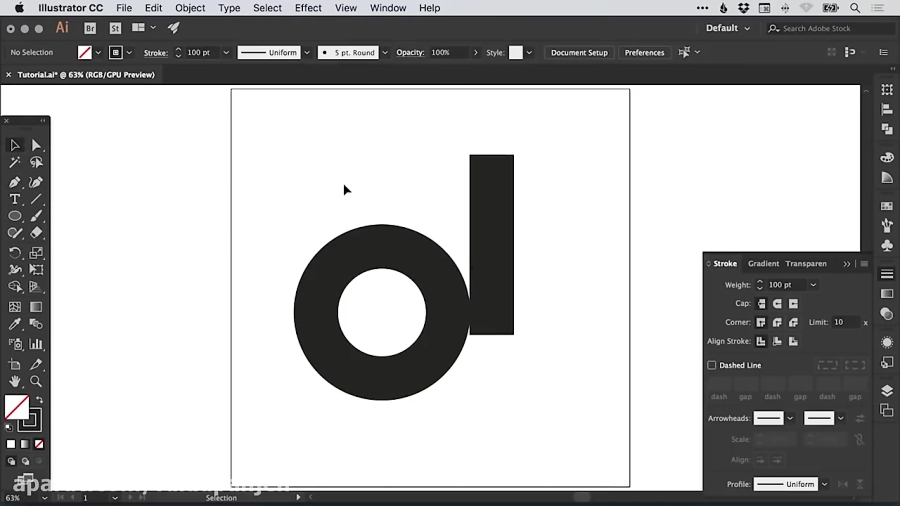 Design a Monogram Logo Illustrator Tutorial