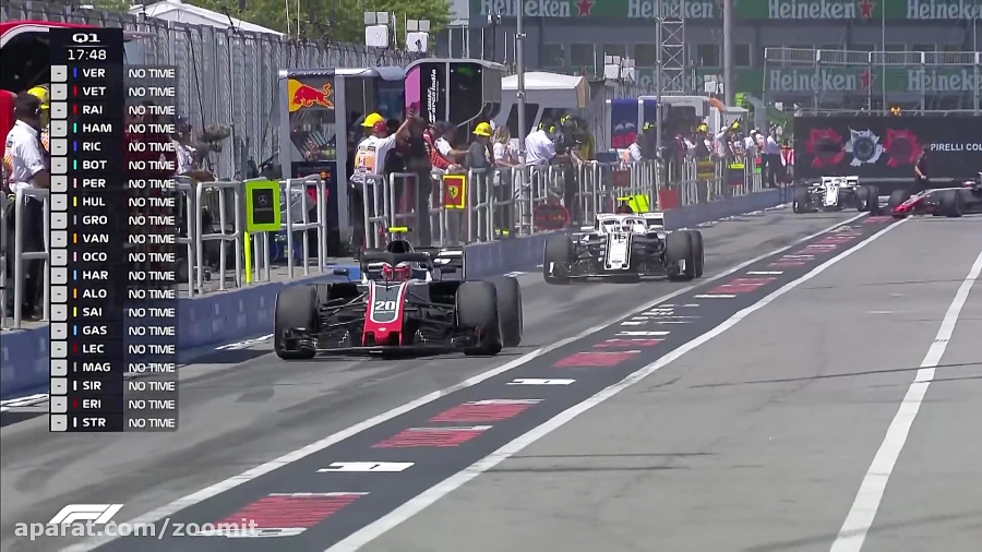 تعیین خط گرندپری فرمول یک کانادا؛ پول پوزیشن برای فتل