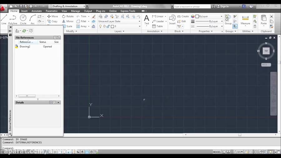 AutoCAD Inserting / Importing Images, Scaling Images, Tracing Images