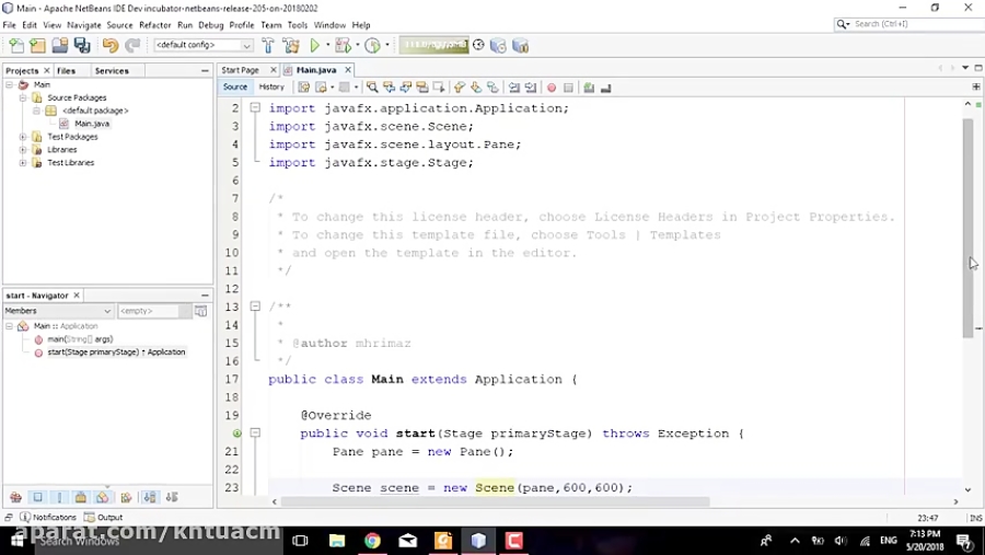 002 - 03 - JavaFX Tutorial - Sierpinski Carpet [Optional]