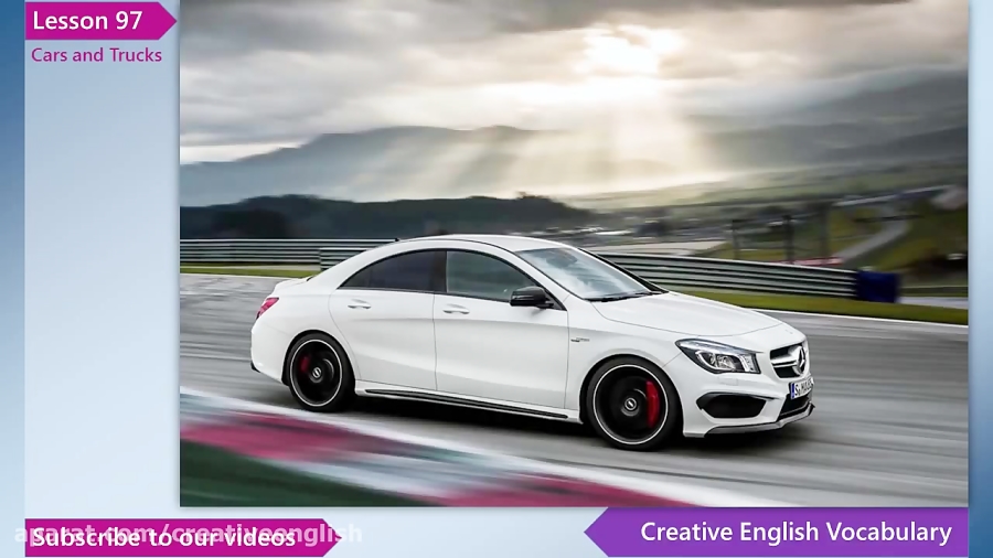 Basic English Vocabulary Lesson 97 - Cars and Trucks | Learn Free ...