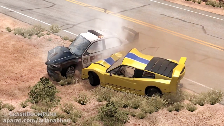 Beamng Drive Police Chase Crash Boom Punk - The Best Picture Of Beam