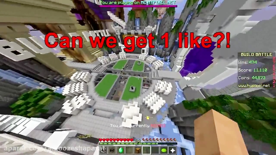 SLENDER?! (Minecraft Build Battle)