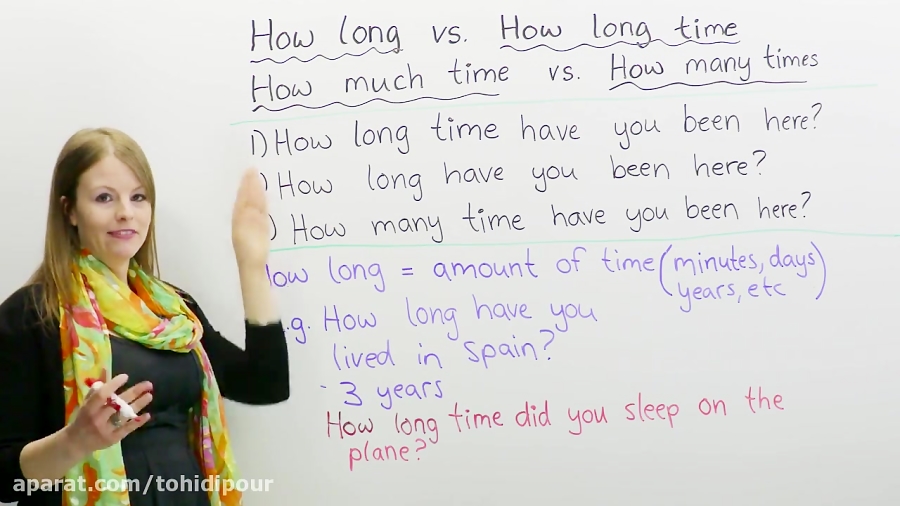 How to Ask Questions: HOW LONG, HOW MUCH...