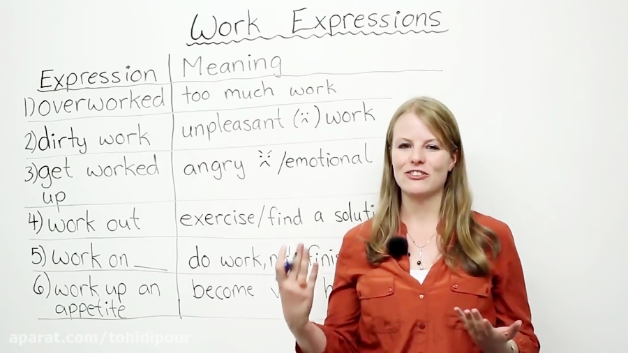 10 WORK Expressions in English