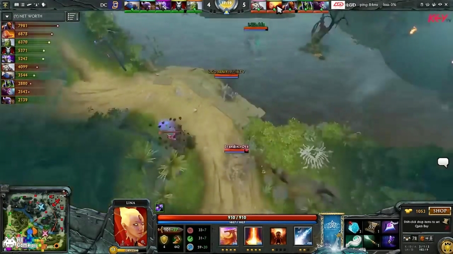 قسمت دوم بازی اول - DC vs LGD