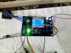 تست حالت لایو ال سی دی درایور مگنومتر flc100 ems100 ali1000