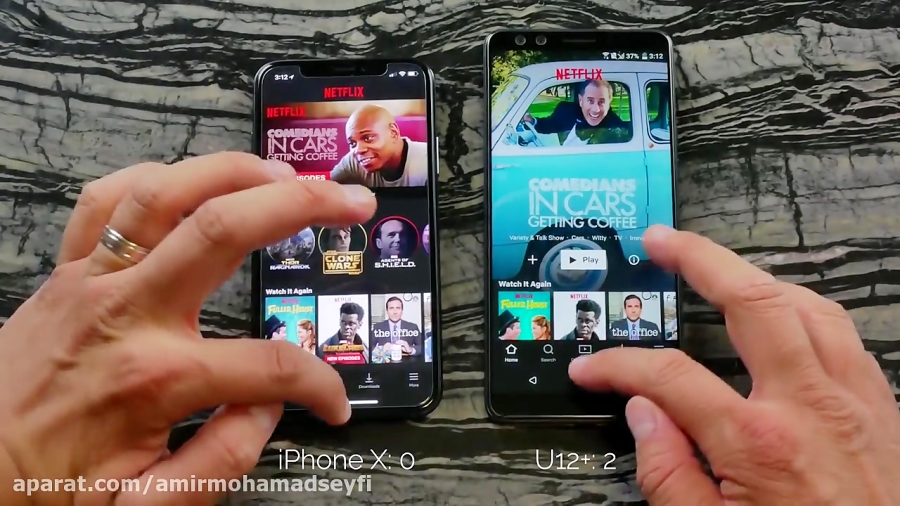 HTC U12 vs iPhone X _Speed Test - SHOCKING Result