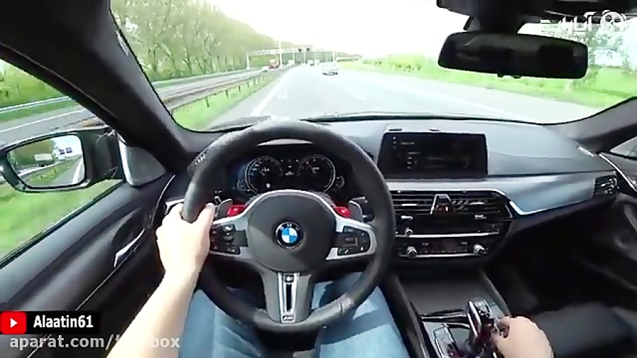 بیایید بریم سوار BMW M5 2018 بشیم