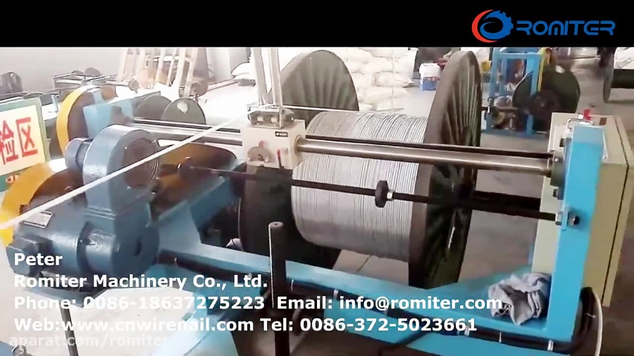 Automatic Steel Wire Rewinder Machine for Sale