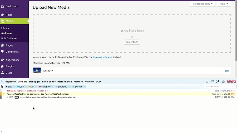Using the Firefox Developer Console to Troubleshoot AJAX