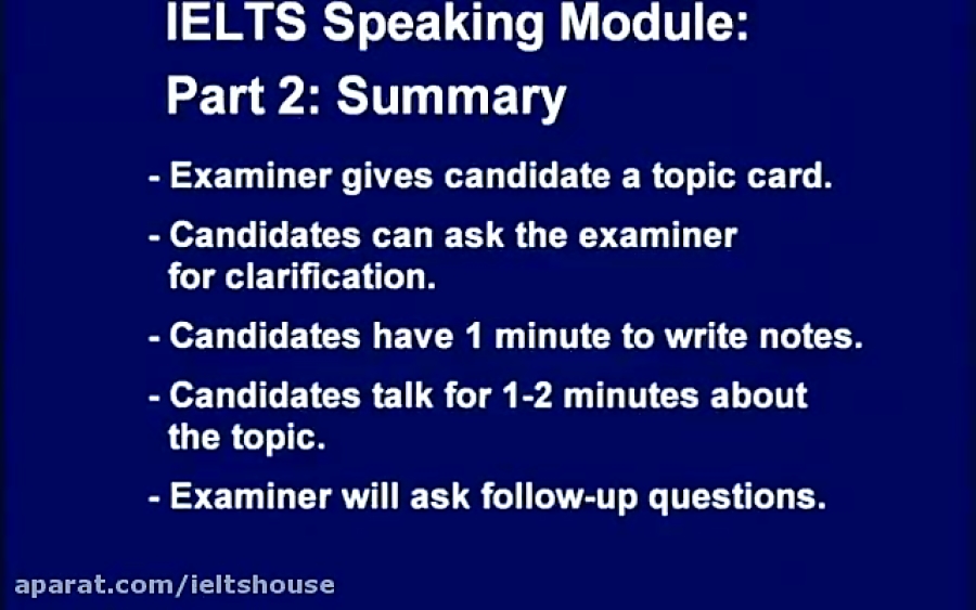 IELTS Speaking Video - Part 3