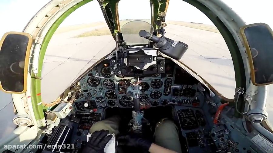 سوخو25 از نمای کابین