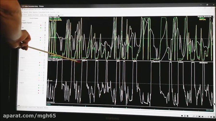 The Table Generator or Histograms in MegaLogViewer HD