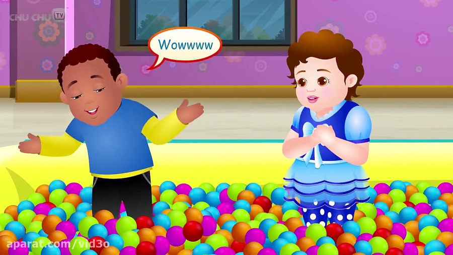 Magical Surprise Eggs Ball Pit Show For Kids | Learn Colours