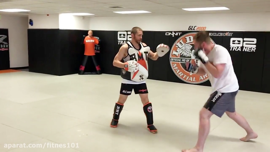 Mitt Session With UFC Fighter Nick Roehrick