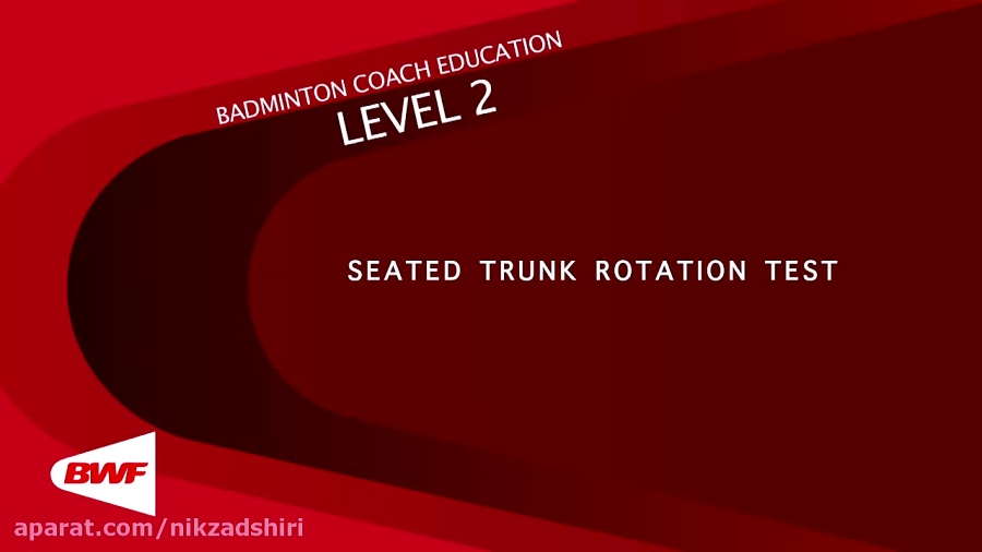 CE2M9V9 Fitness Testing - Seated Trunk Rotation Test