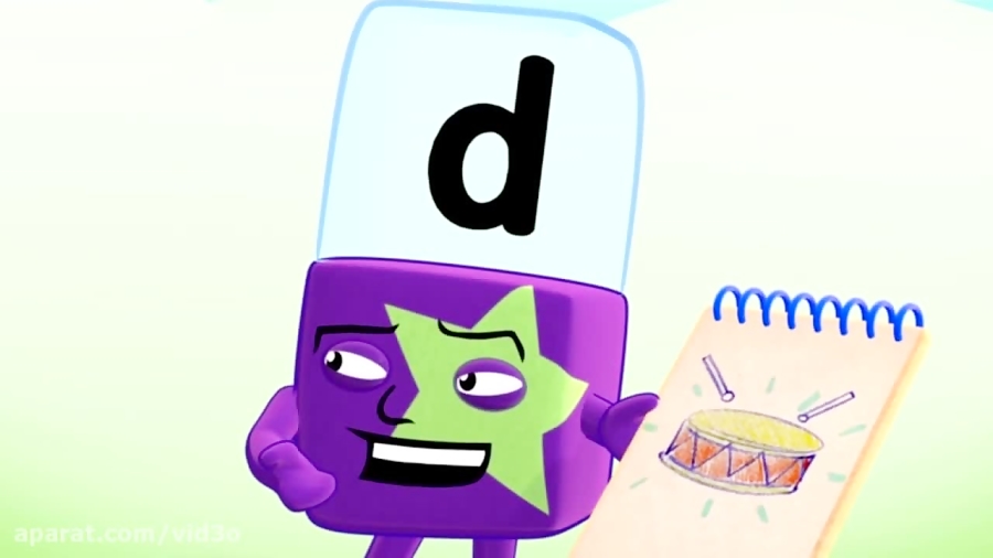 Meet the Alphablocks - "D" On The Drums (Red Learning Level Step 2)