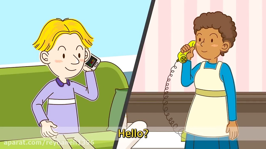 [Telephone Conversations] May I speak to Kate? I'll call back later. - Easy