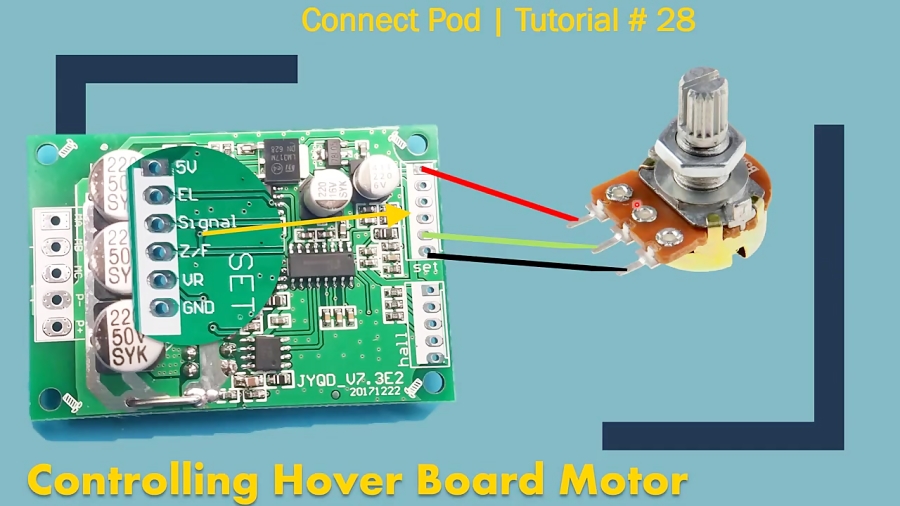 BLDC Hover Board Motor Controller | Tutorial # 28
