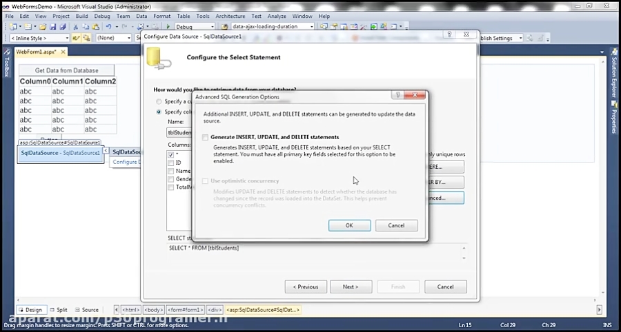Part 15 Disconnected data access in asp net