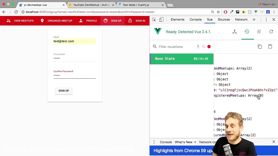 Adding Firebase Authentication - Vue.js Vuetify Firebase FULL PROJECT_2
