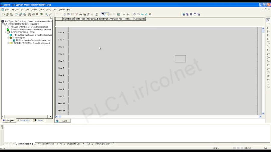 آموزش سیمولیشن در نرم افزار gmwin شرکت LS