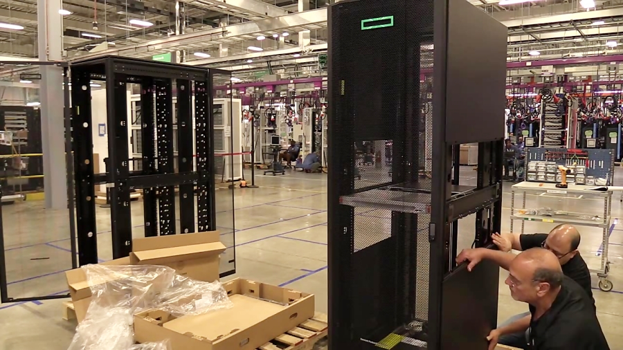 Installing Side Panels on HPE Rack