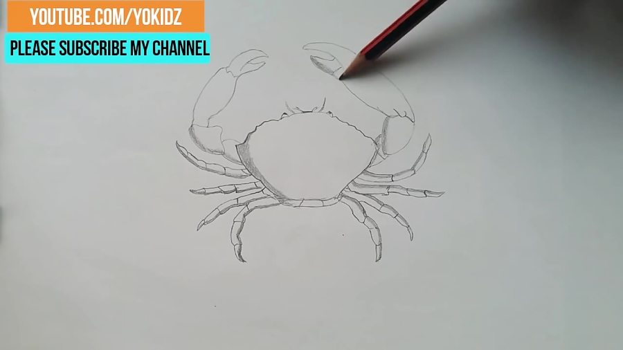 How to draw a Crab