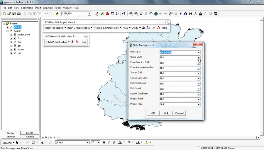 Arcgis Hec Geohms Dataset Setup 4 Of 24