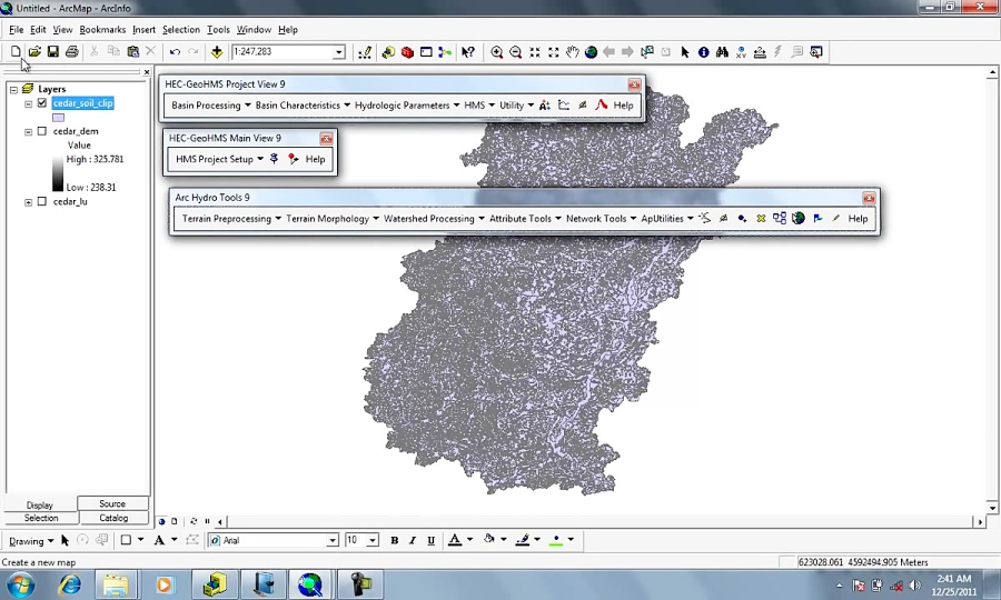 Arcgis Hec Geohms Creating Scs Curve Number Dataset Setup 13 Of 24