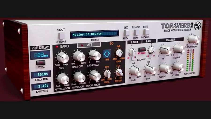 دانلود پلاگین ریورب d16-Group ToraVerb v2.0.2 CE-V.R